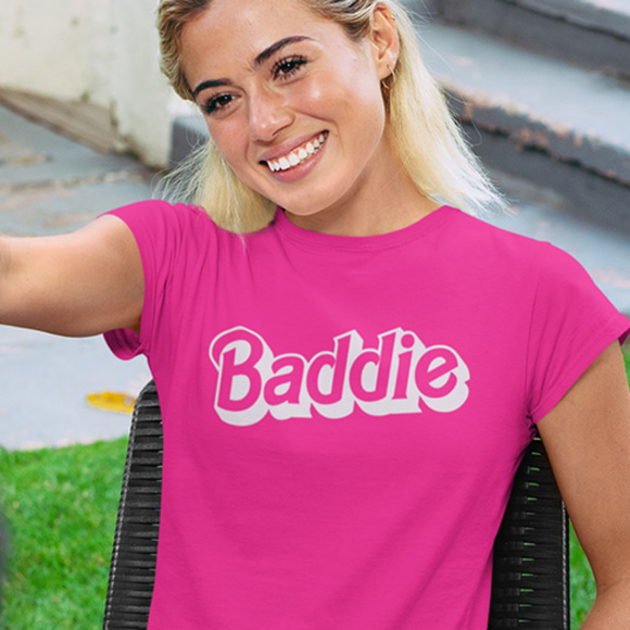 Tops | Baddie Barbie Tee | Poshmark